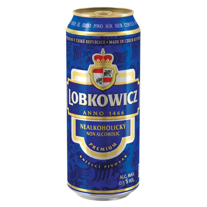Lobkowicz Premium Nealkoholický 24/0,5l - Pivobod.cz